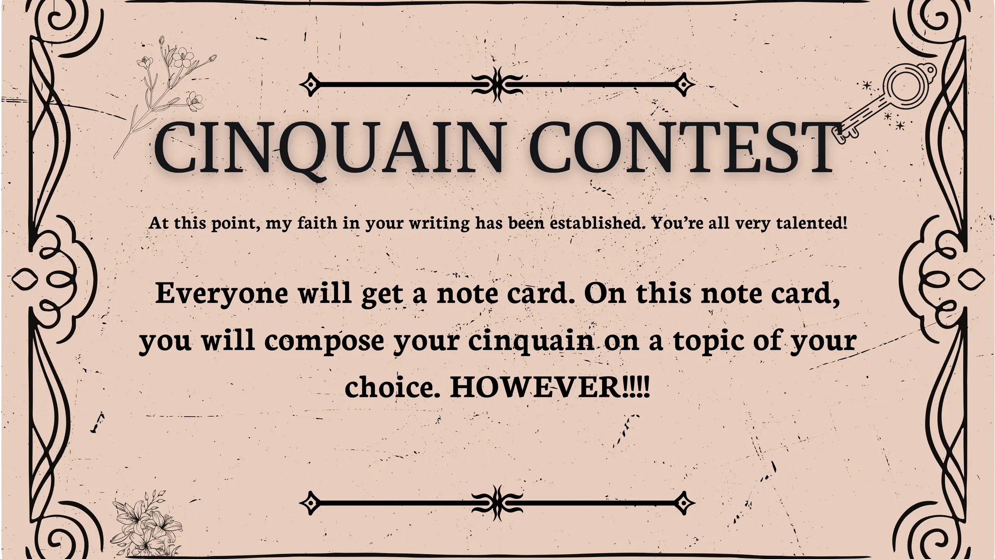 Cinquains and how to write the effectively | PDF