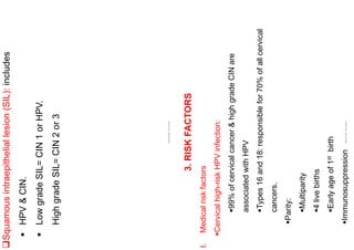 screening for cancer cervix | PDF