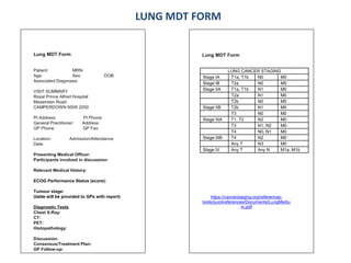 The Lung Cancer Demonstration Project: Implementation and evaluation of ...