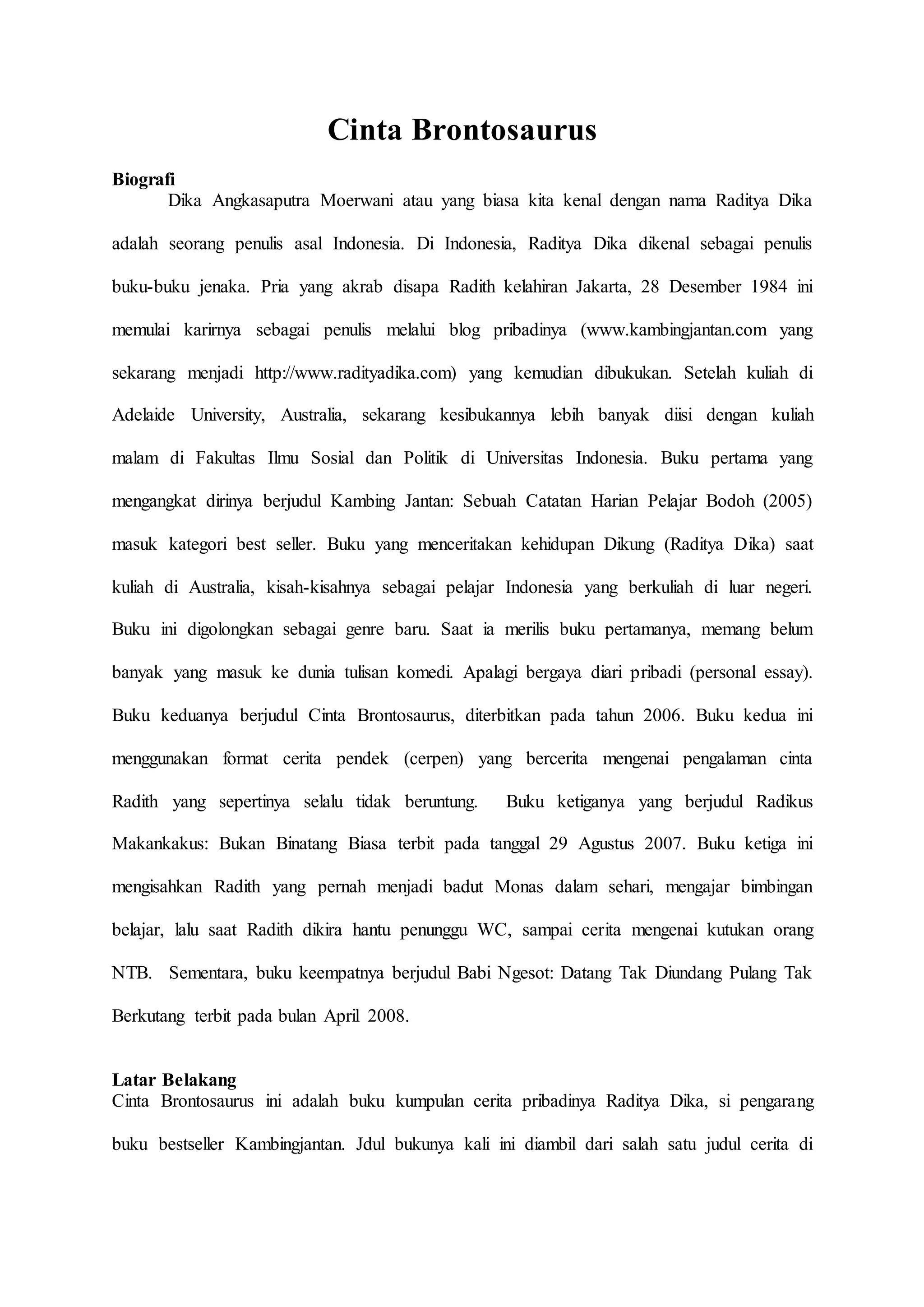 Cinta brontosauruscdfhgjgj | DOCX