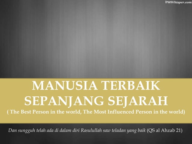 Cinta rasulullah | PPTX