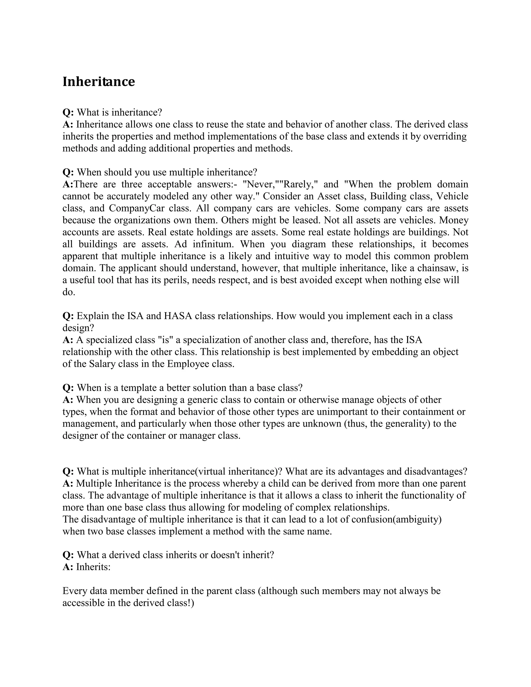 Sample Interview Question | PDF