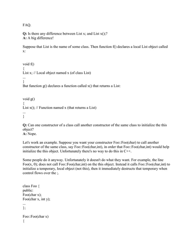 Sample Interview Question | PDF