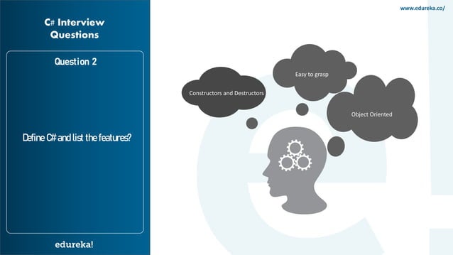 C# Interview Questions | Edureka | PPT