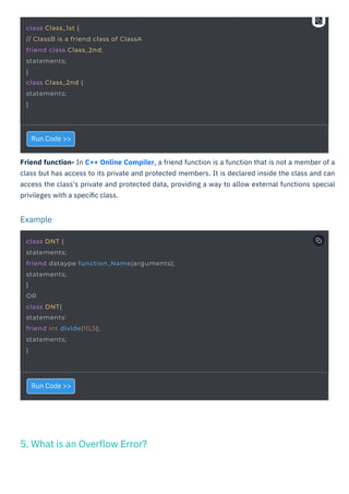 C++ Interview Questions and Answers PDF By ScholarHat | PDF
