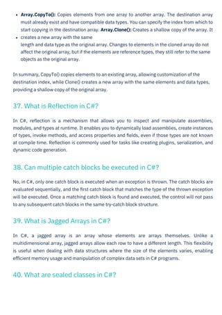 C# Interview Questions PDF By ScholarHat.pdf