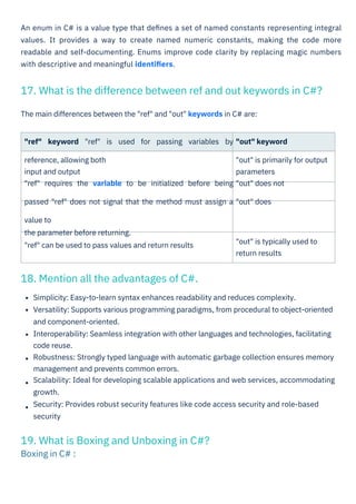 C# Interview Questions PDF By ScholarHat.pdf