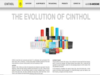 Rebranding of Godrej Cinthol | PPTX