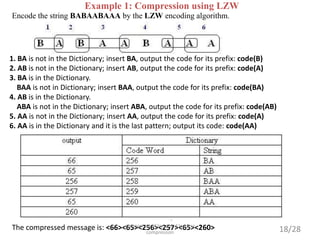 comparision of lossy and lossless image compression using various algorithm | PPT