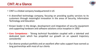 CINT Profile | PPTX