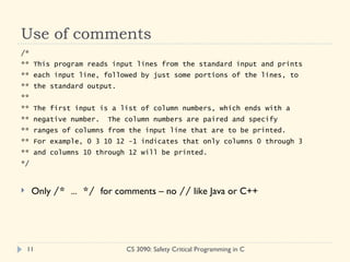C introduction | PPT
