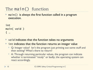 C introduction | PPT