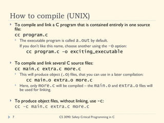 C introduction | PPT