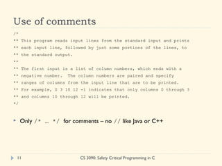 C introduction | PPT