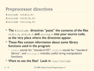 C introduction | PPT