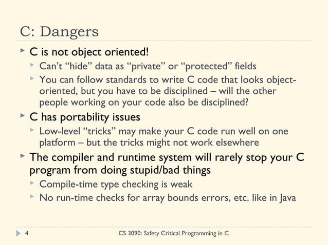 C introduction | PPT