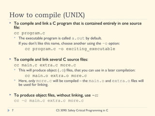 C introduction | PPT