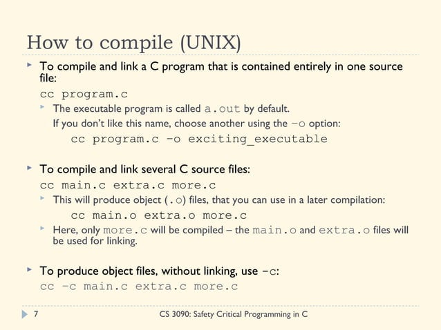 C introduction | PPT