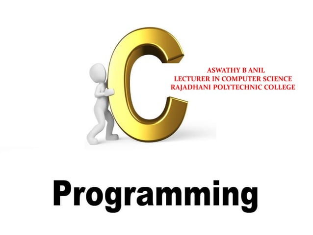 C introduction | PPT