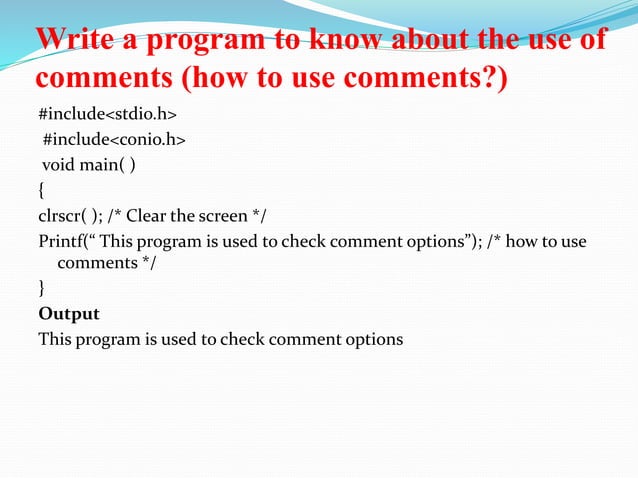 C Introduction Ppt 2748