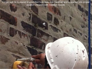 Cint wall tie_installation | PPSX