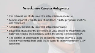 CINV ( Chemotherapy Induced Nausea and Vomitting ) | PPTX