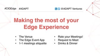 Welcome and Insights from ADAPT | PPT