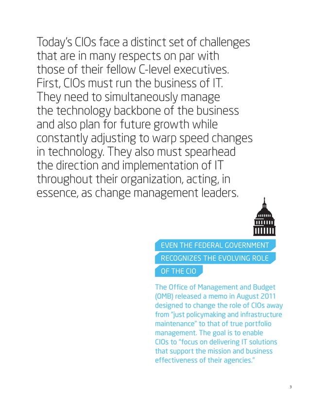 What Is A CIO? Their Evolving Job Description [White Paper] | PDF