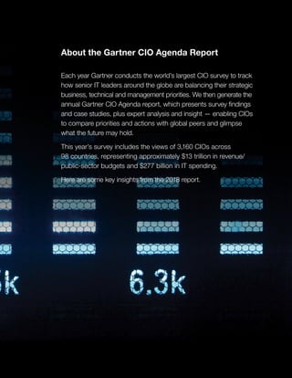 CIO Agenda 2018 | PDF