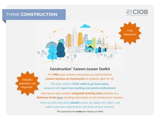 CIOB_Construction_Careers_ Teachers Lesson_Toolkit 1.pptx