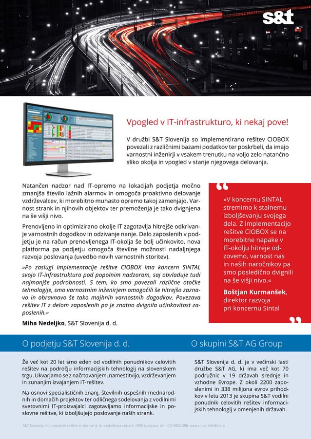 CIObox - Project SINTAL | PDF