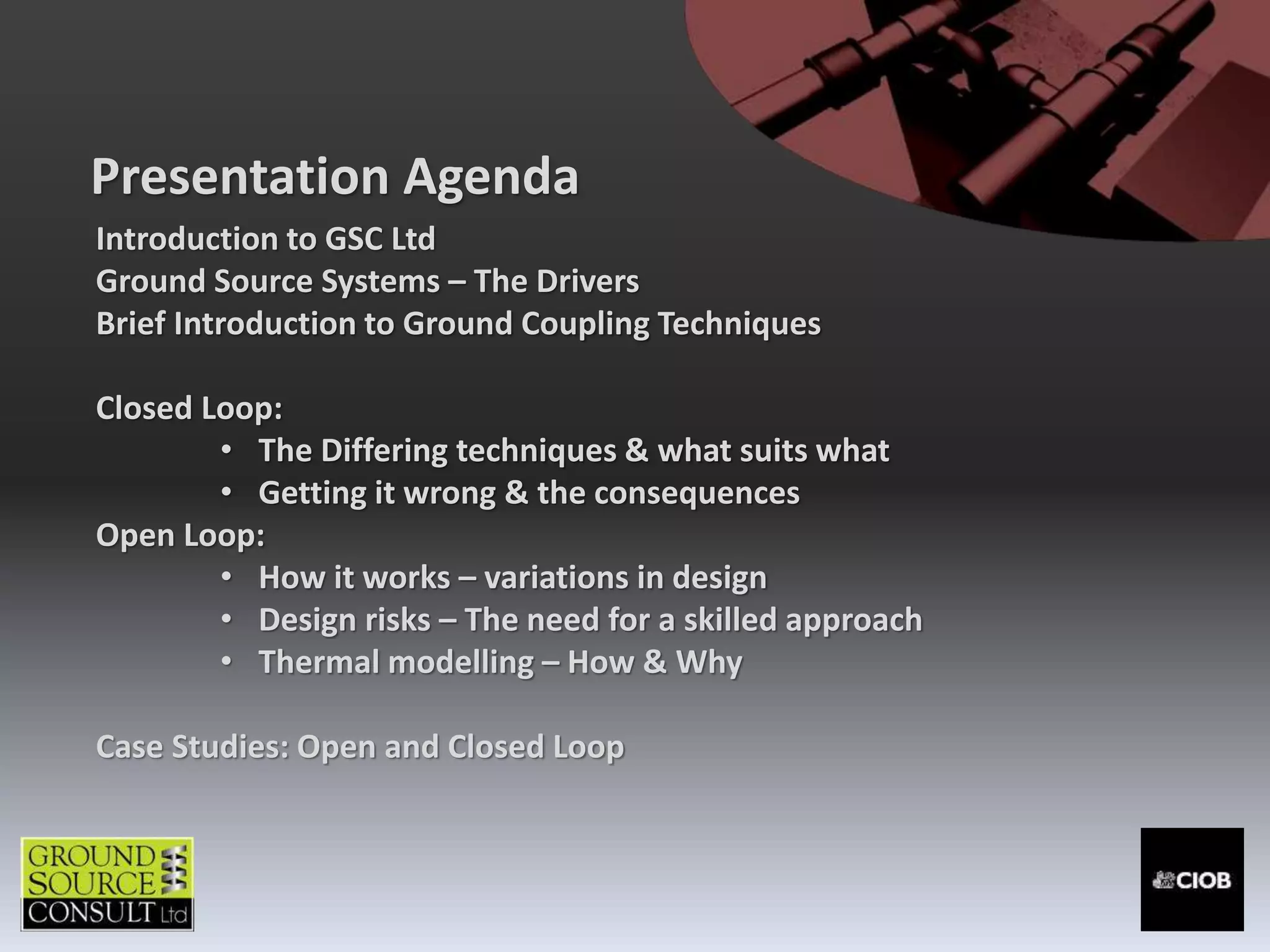 Ground Source Energy - System Design | PPT