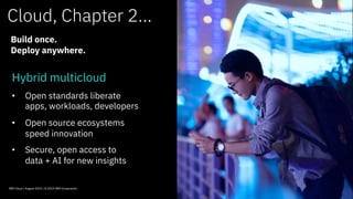 CIO Inspired Conference- IBM's Journey to Cloud and AI | PPT