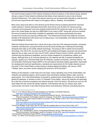 CIO Council's White Paper: Networks of the Future | PDF