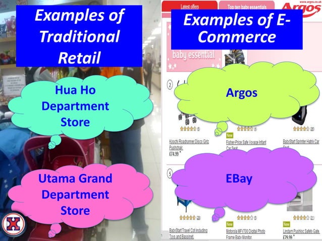 Traditional shopping vs online shopping | PPTX