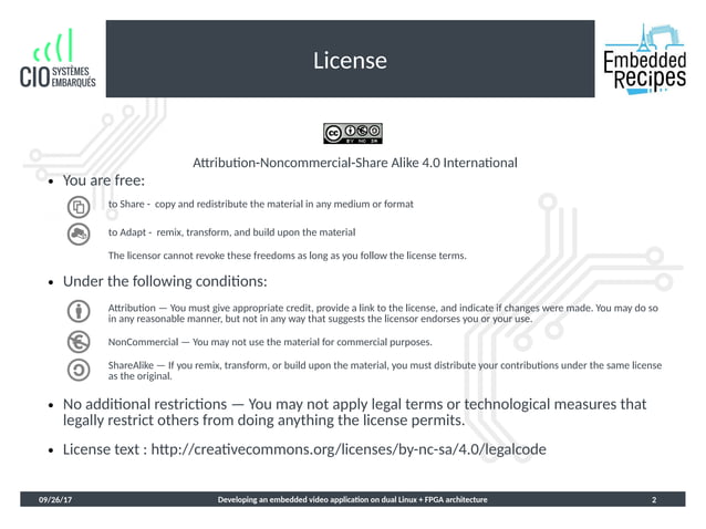 Developing an embedded video application on dual Linux + FPGA architecture | PPT