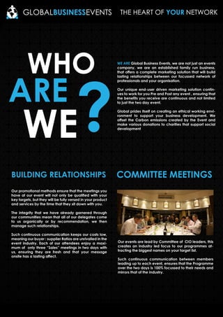 Cio event oct 2012 | PDF