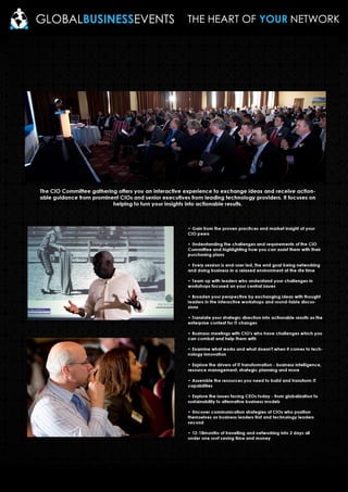 Cio event oct 2012 | PDF