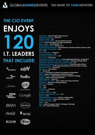 Cio event oct 2012 | PDF