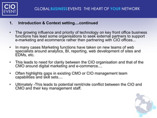 CIO / CMO Convergence | PPTX