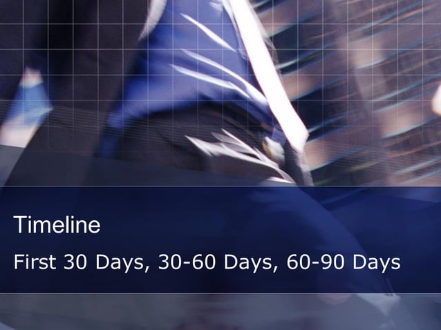 SMB CIO First 90 Days Plan Example | PDF | Human Resources | Business