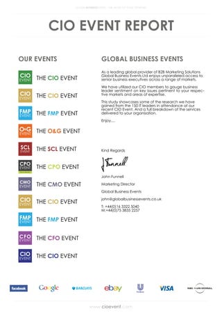 IBM Case Study CIO Event | PDF