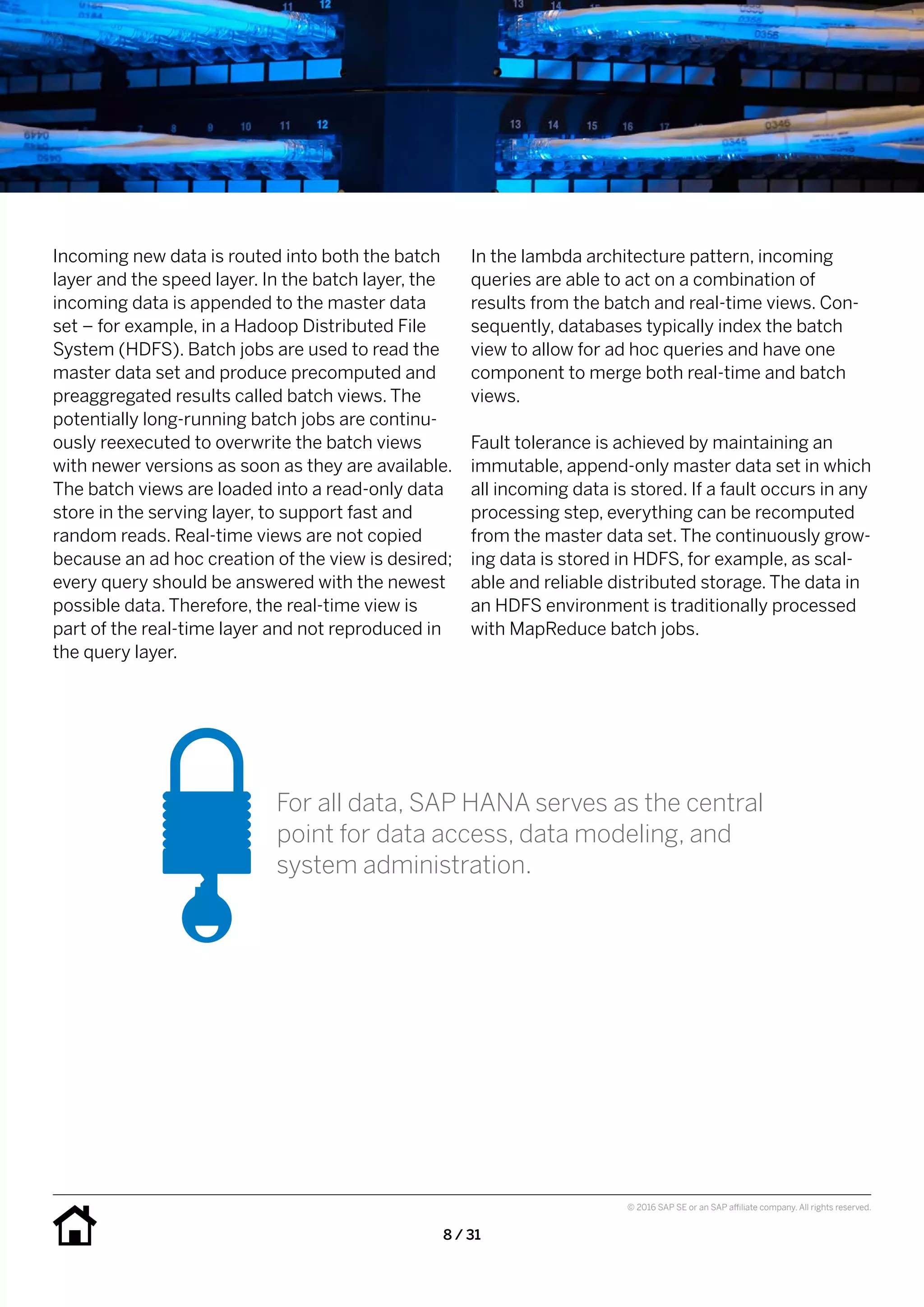 CIO Guide to Using SAP HANA Platform For Big Data | PDF | Databases | Computer Software and ...