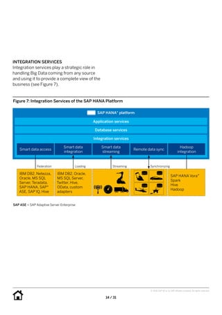 CIO Guide to Using SAP HANA Platform For Big Data | PDF | Databases | Computer Software and ...