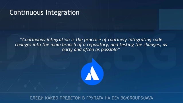 Continuous Integration on AWS | PPT