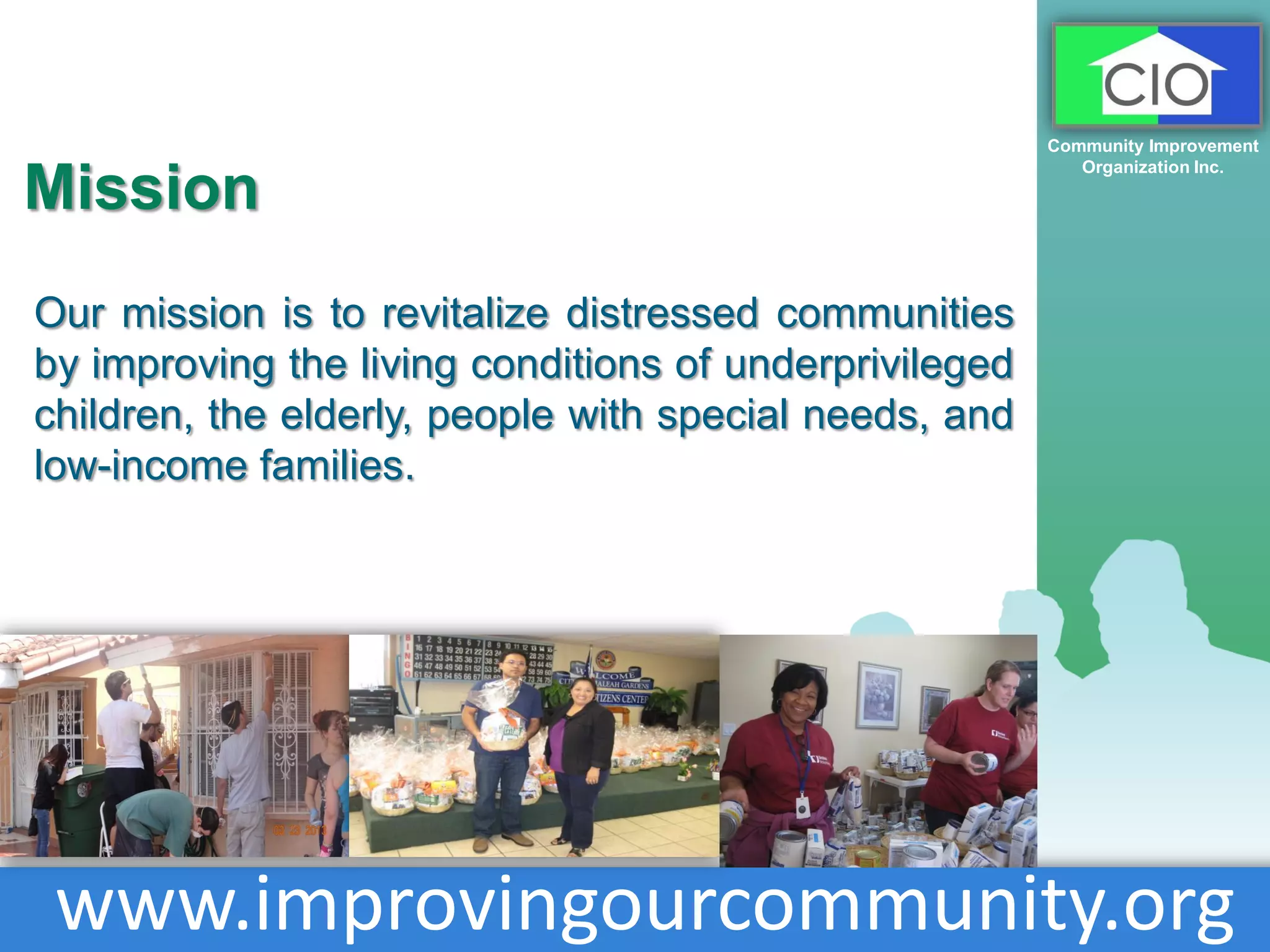 Community Improvement Organization Inc power point presentation 2013 | PPT
