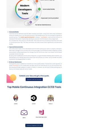 Ci/cd for App development | PDF