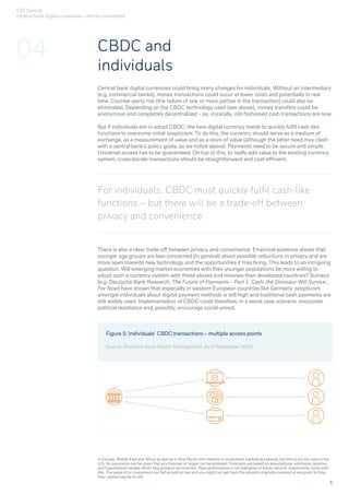 CBDC (Central Bank Digital Currencies) Report | PDF