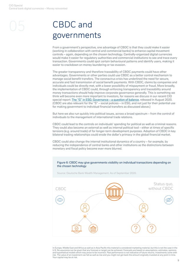 CBDC (Central Bank Digital Currencies) Report | PDF