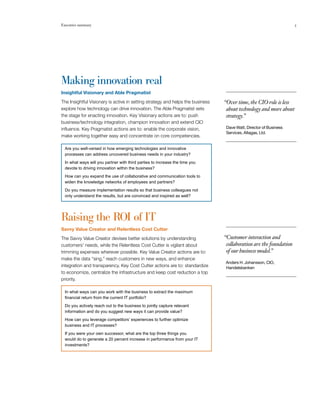IBM CIO Summary 2009 | PDF